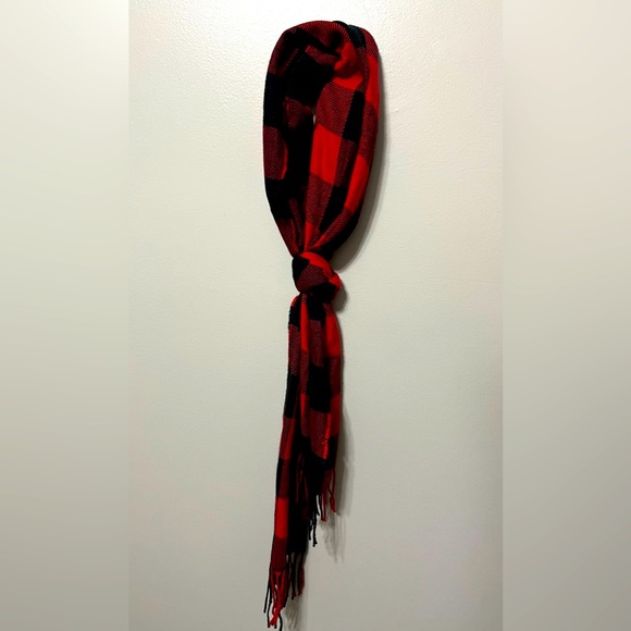 Accessories | Red Buffalo Check Scarf 7 Inches Long Great To Add With A ...